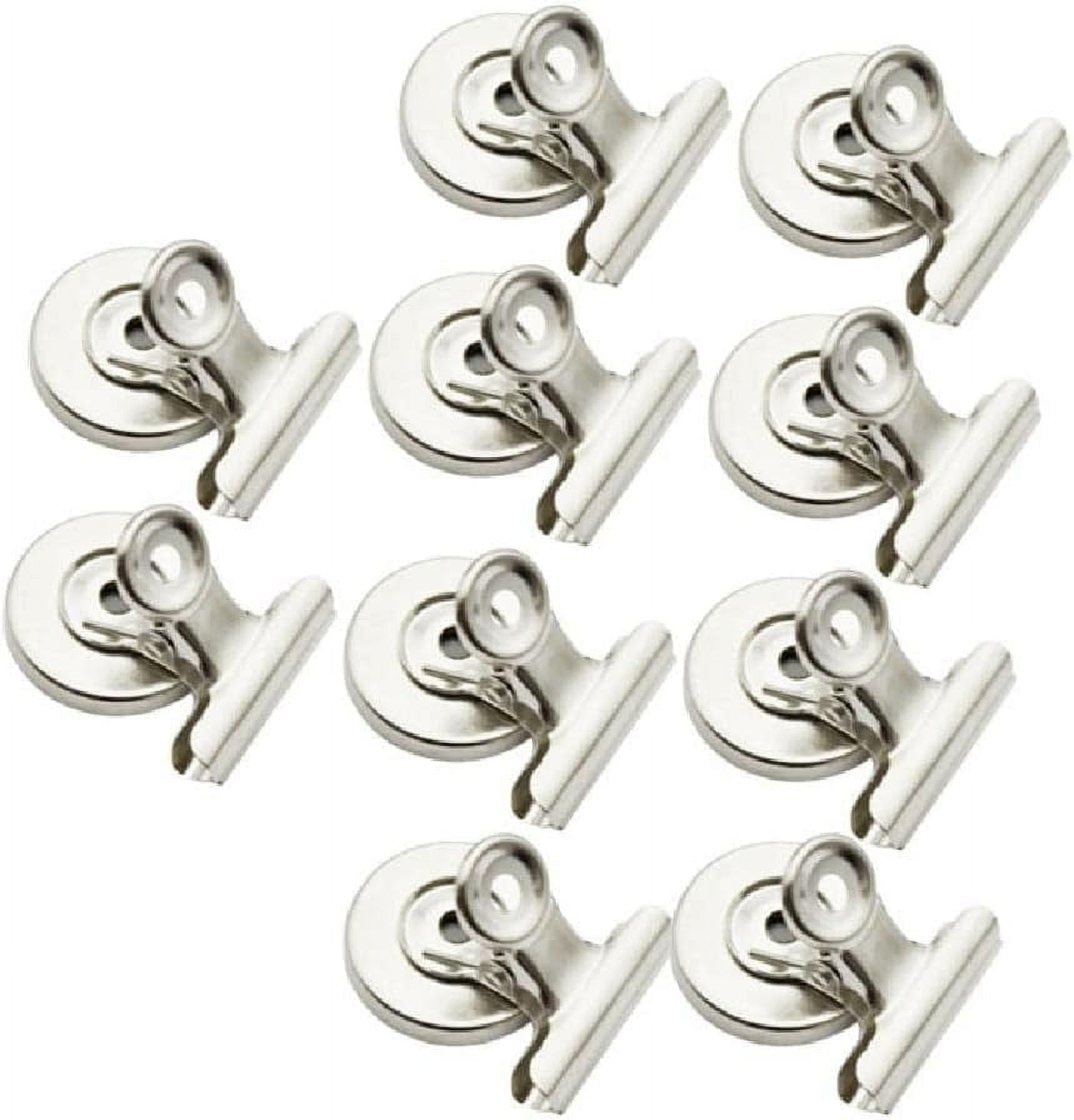JOELY 10 Pcs Magnetic Clips Strong Fridge Magnets Clips Heavy Duty ...