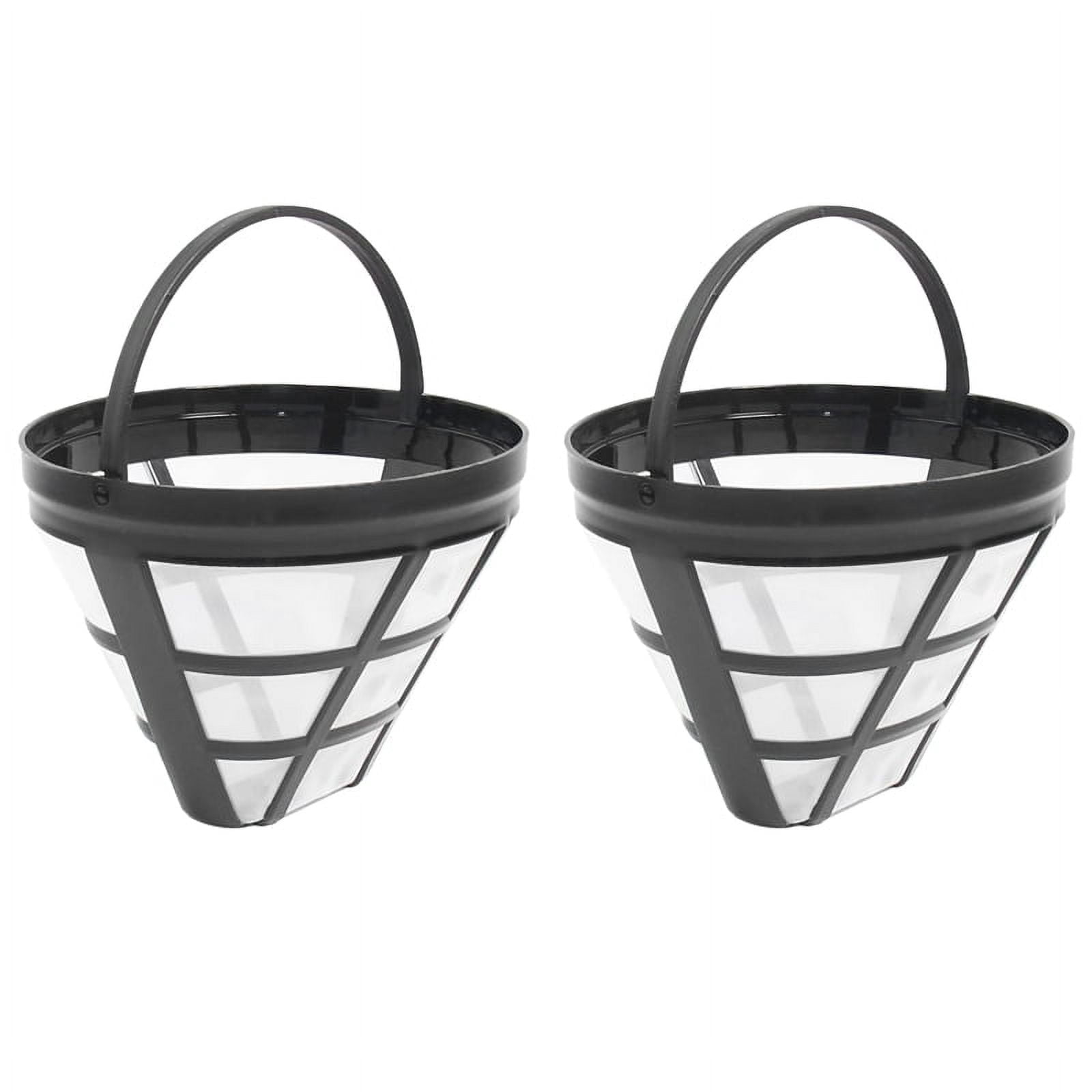 JOELY 2 Pack #4 Reusable Coffee Maker Basket Filter for Cuisinart Ninja ...