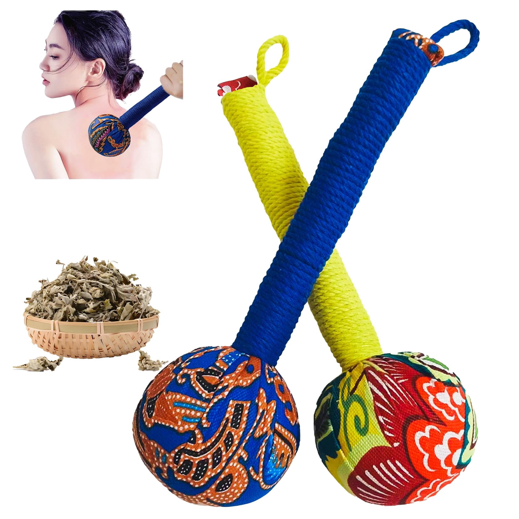 JOELY Manual Hammer Massager,Whole Body Massage Hammer,Back Pain ...