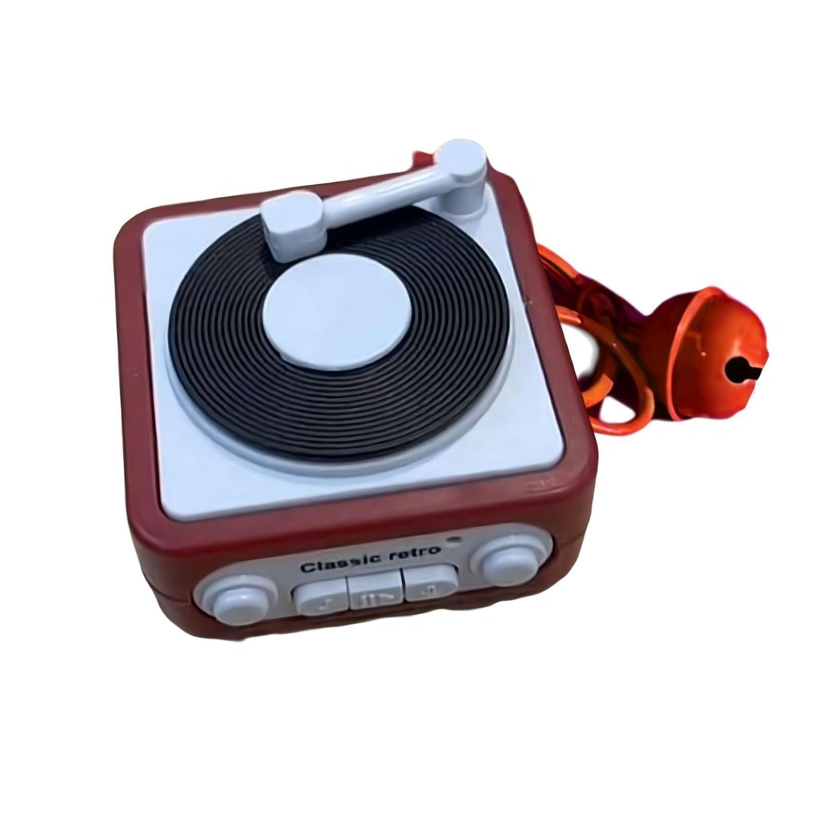 JOELY Record Player Recording Audible Keychain Phonograph Mini Cute ...
