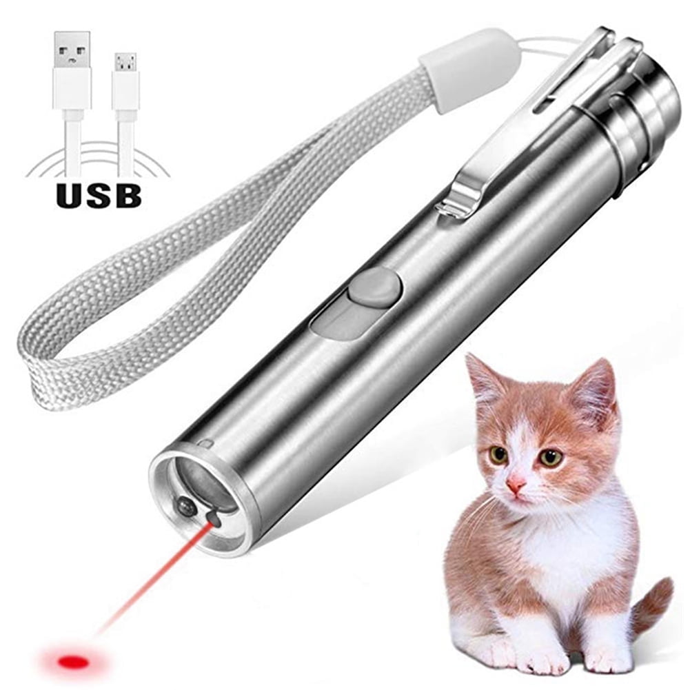 JOELY Red Dot Cat Toy for Indoor Cats Dogs, LED Light Pointer ...