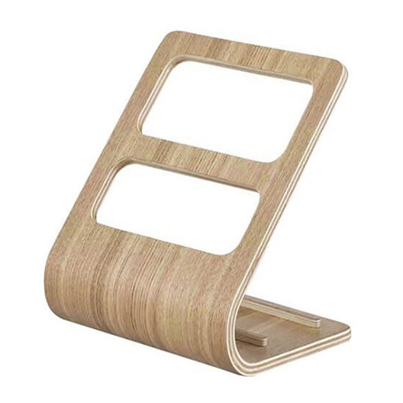 JOELY Wooden Remote Control Holder Storage Rack Mobile Phone Container ...