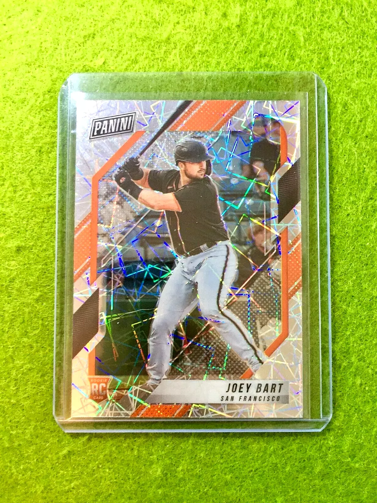 JOEY BART LAZER PRIZM REFRACTOR ROOKIE CARD 2022 National Joey Bart 2021 VIP RC - Walmart.com