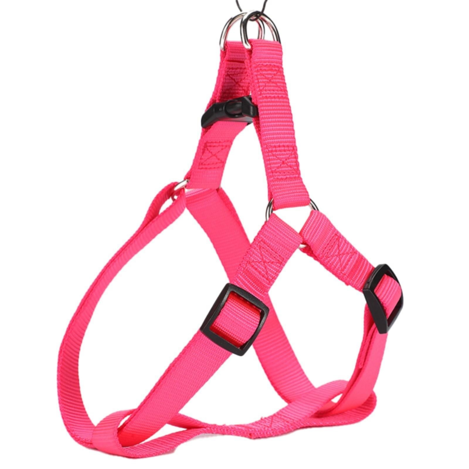 JOFOW Chest Strap LED Light Up Dog Vest Harness Rechargeable Soft ...