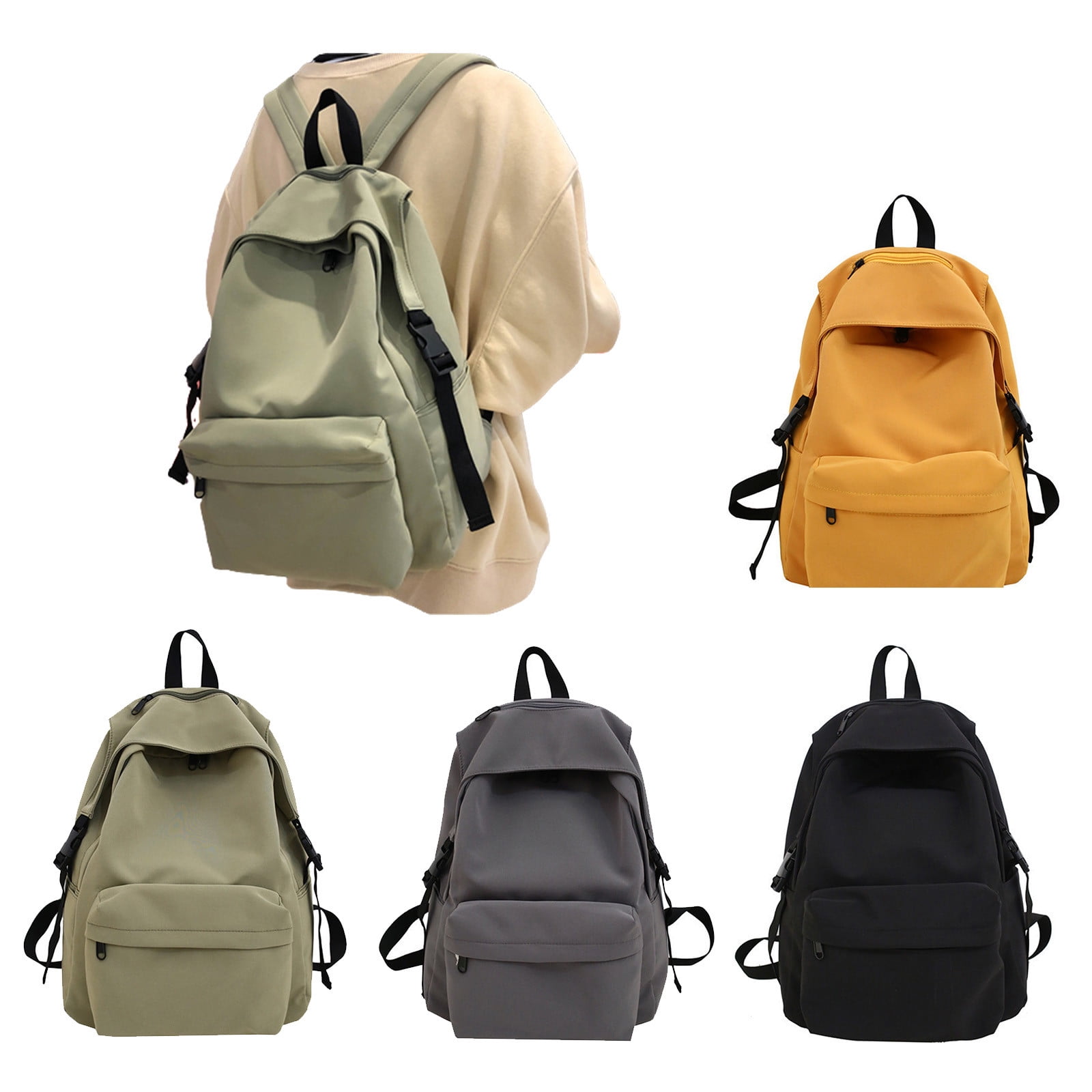 JOGZMZ 15.6 Inch Large Travel Backpack, Airline Approved Carry-On Bag ...