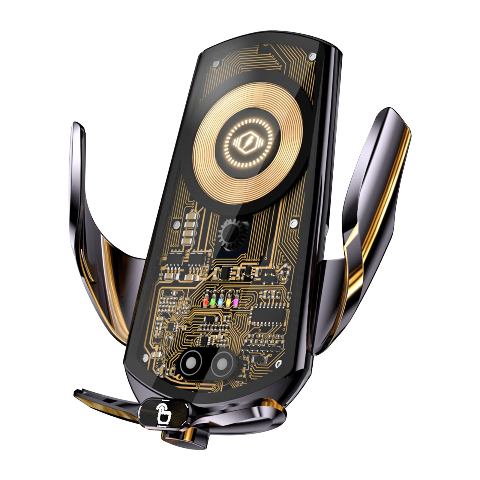 JOGZMZ 15W Wireless Fast Charging with Stable Design Automatic Opening ...