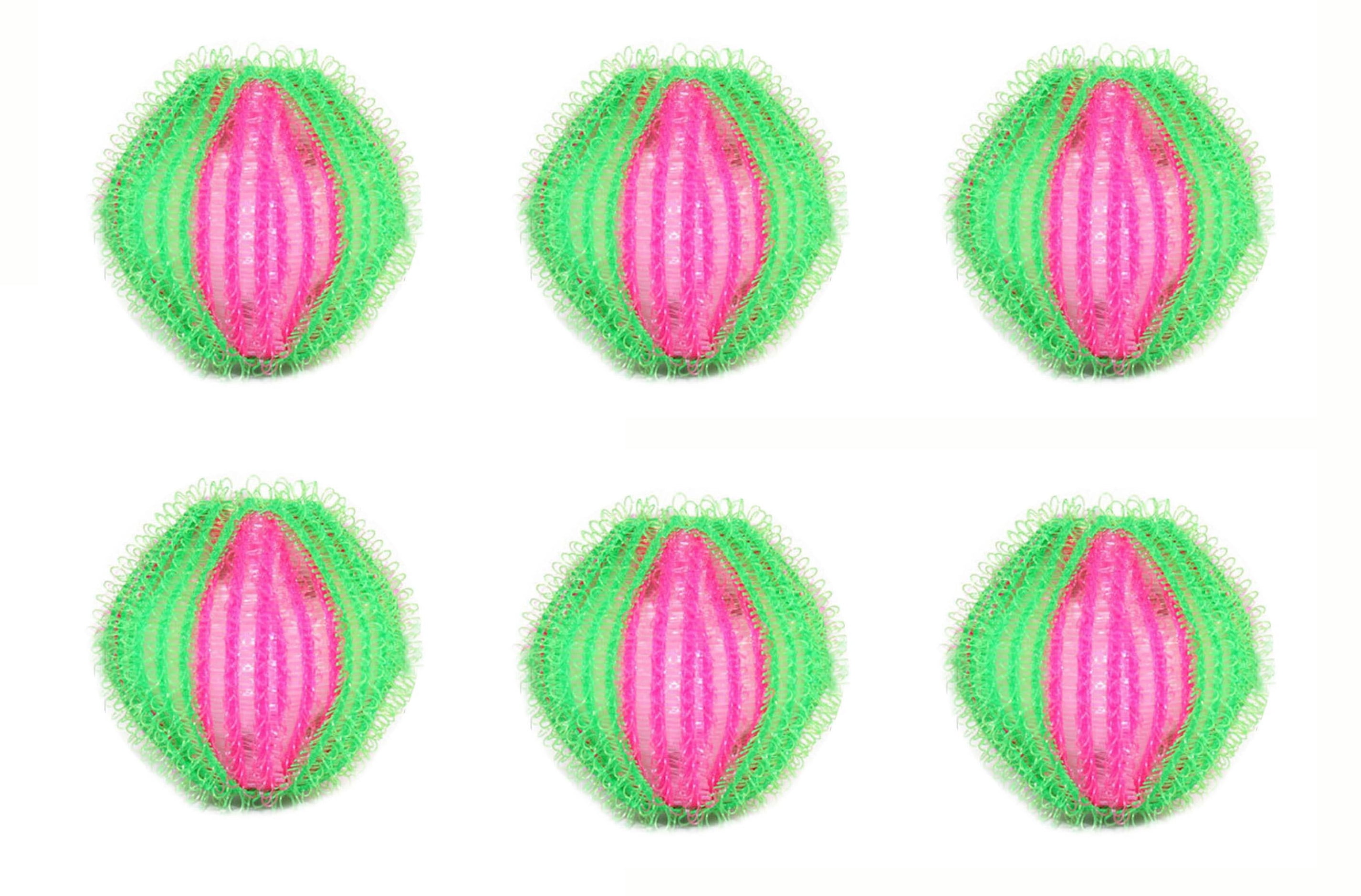 JOGZMZ 6 Pcs Laundry Balls Hair Lint Fluff Grabbing Laundry for Washing ...