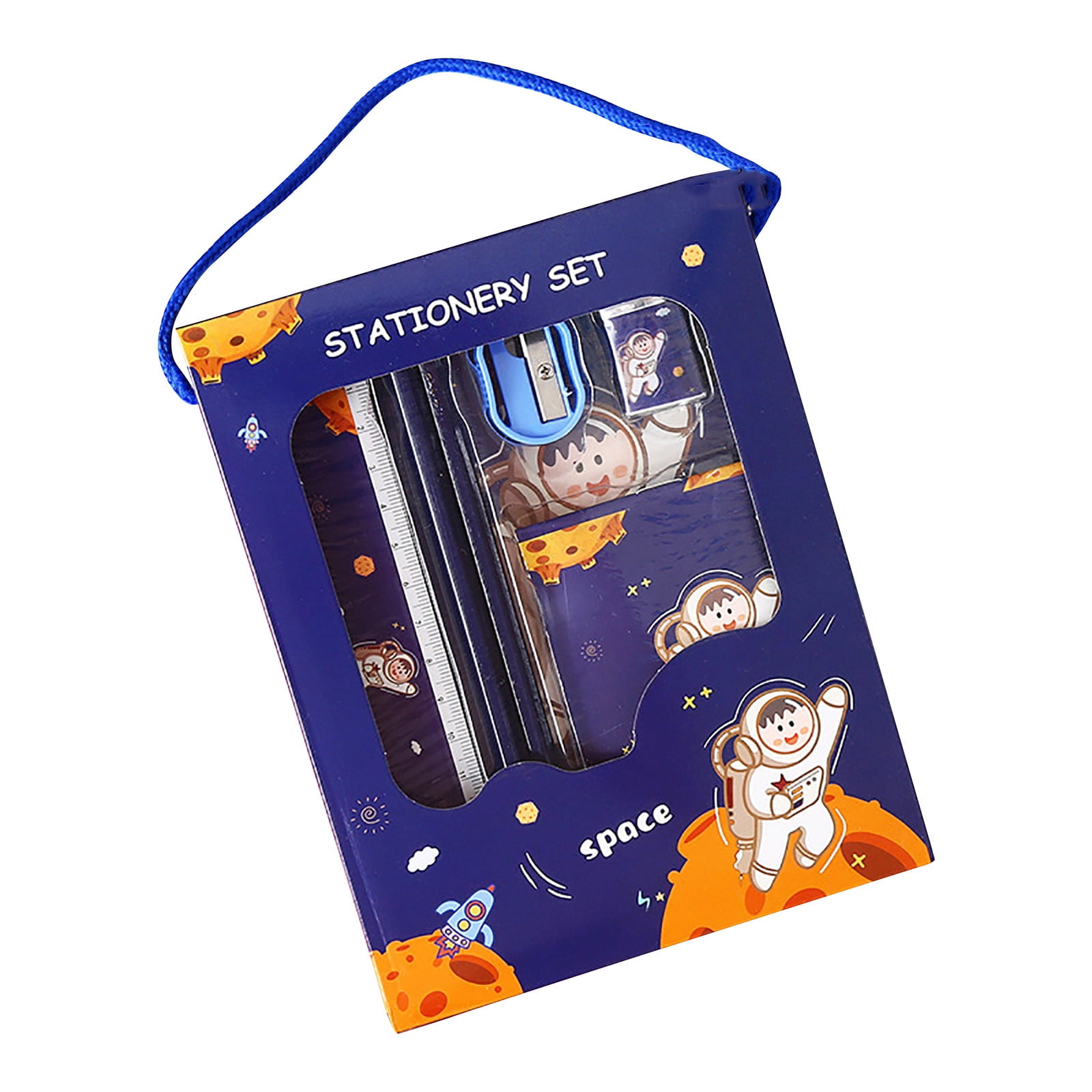 JOGZMZ 6-Piece Art Sketching Pencil Set with Notebook, Ruler & Eraser ...