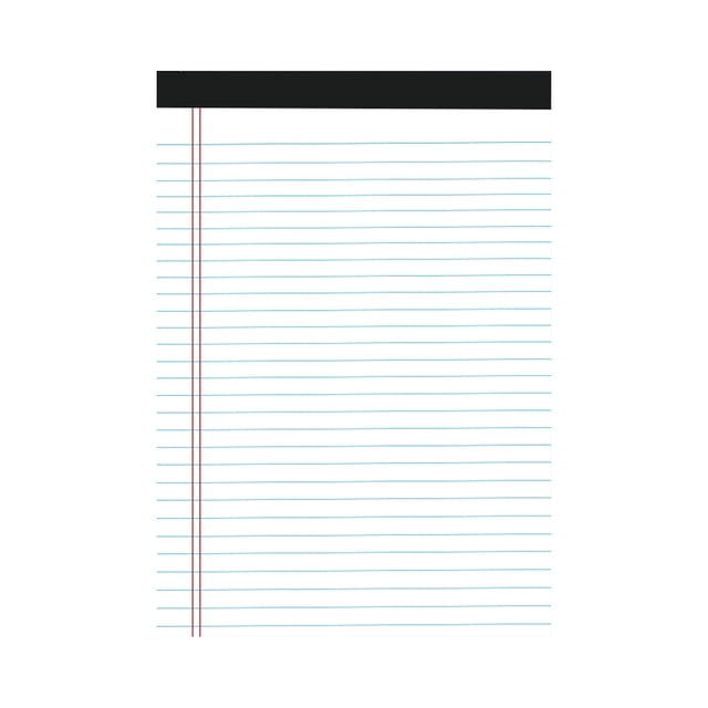 JOGZMZ A3 Tear-Off Notepad with Lined Pages - 50 Sheets Portable Memo ...