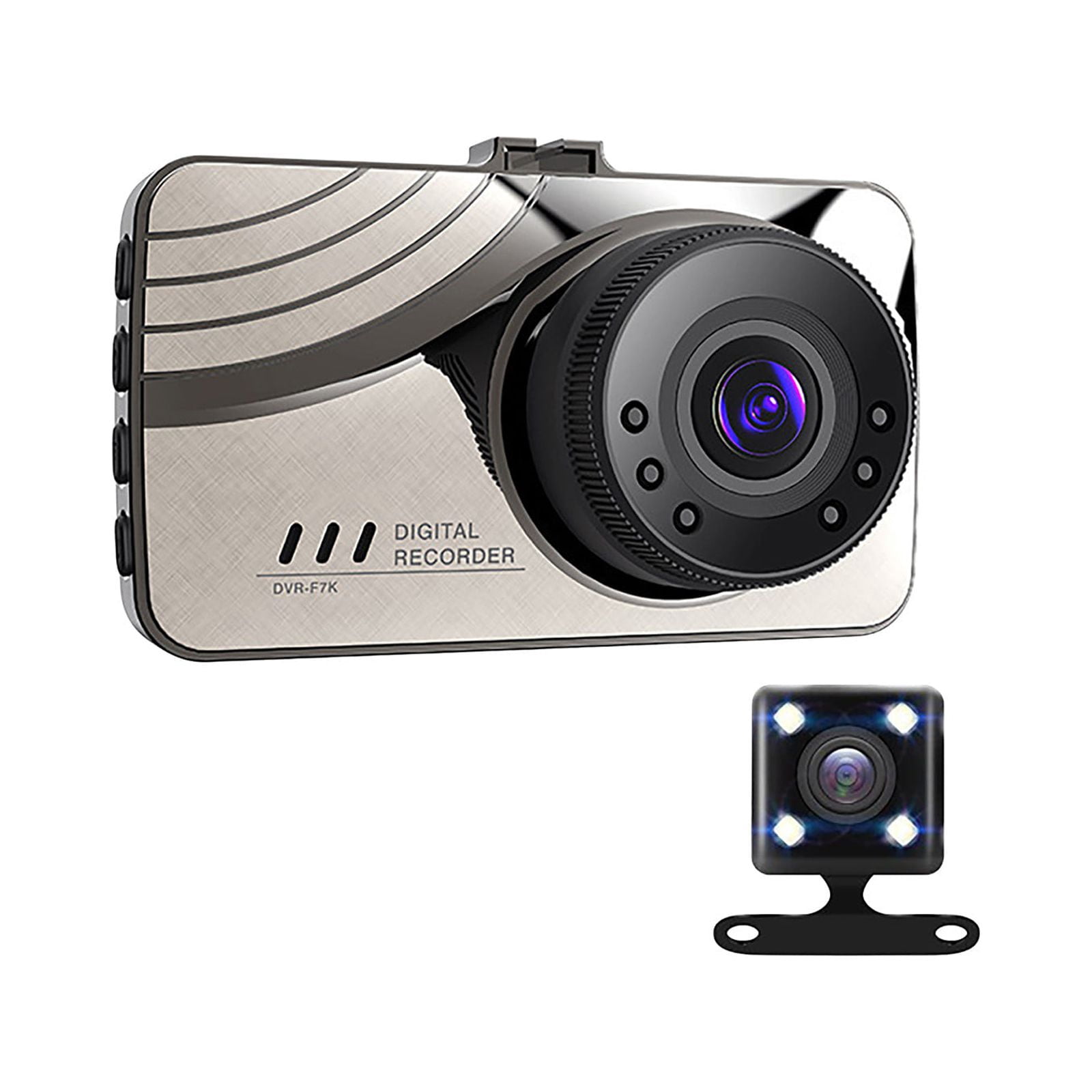 JOGZMZ Car 3 Inch Recorder Wireless DVR 1080P Loop Playback, Reversing ...