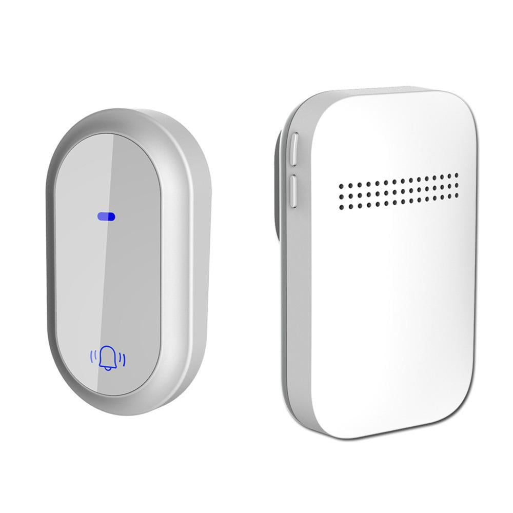 JOGZMZ Elegant Wireless Flashing Home Doorbell Self-Powering Smart ...