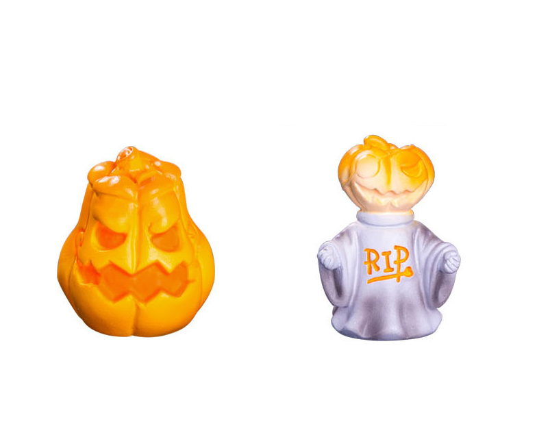 JOGZMZ Halloween Gigurine, Micro Halloween Ghost Pumpkin Miniature ...