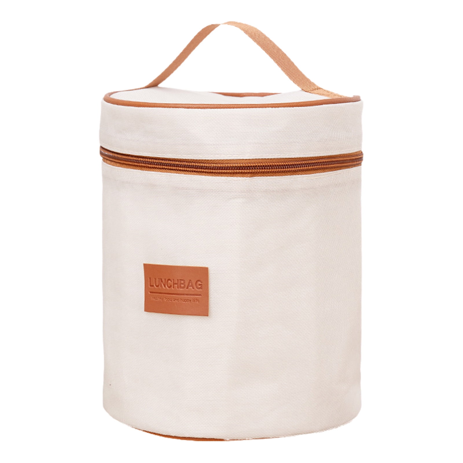 JOGZMZ Japanese-Style Insulated Bento Bag, Square Thermal Lunch Tote ...