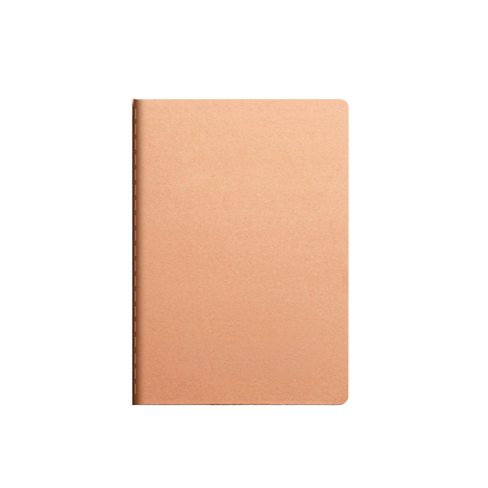 JOGZMZ Kraft Paper Notebook, Soft Cover A5/B5/A4 Size, 60 Pages Blank ...