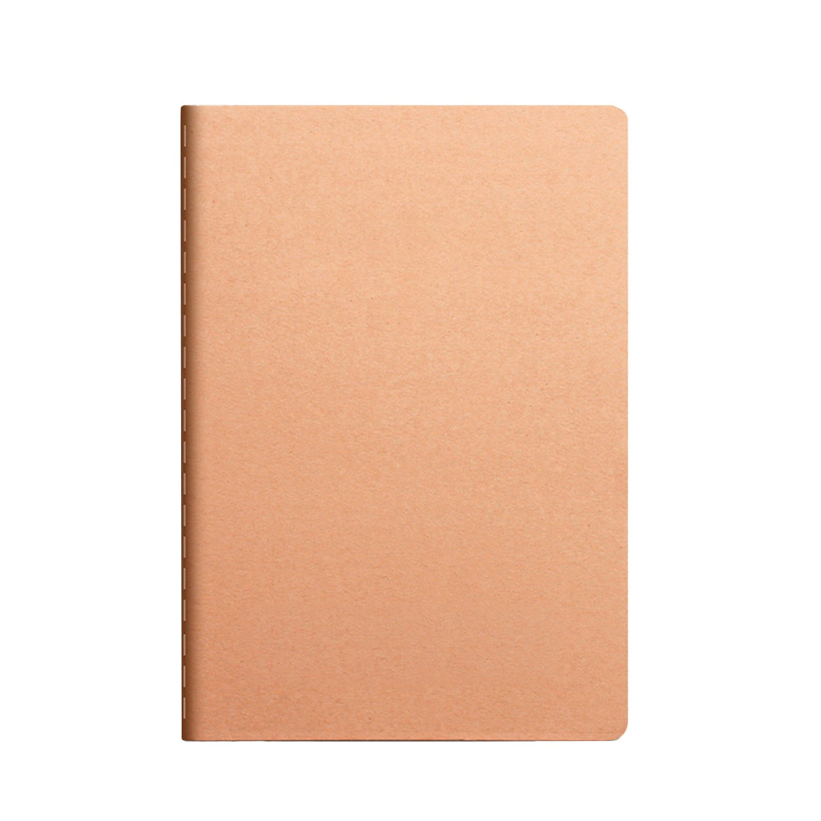 JOGZMZ Kraft Paper Notebook, Soft Cover A5/B5/A4 Size, 60 Pages Blank ...