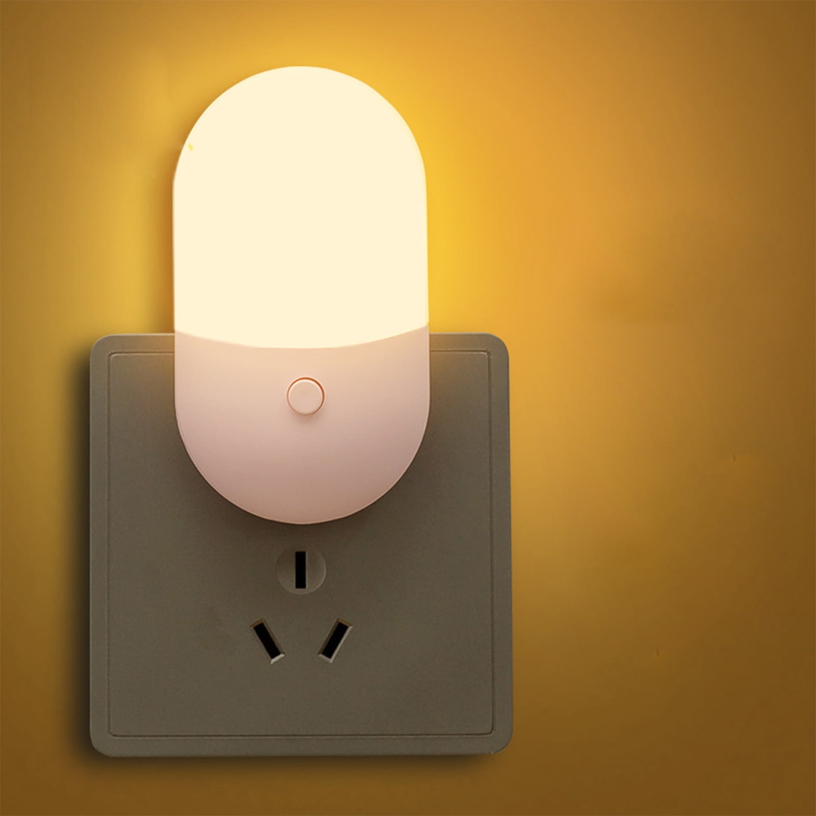 JOGZMZ Mini LED Bulb Plug-in Warm Colour And White Colour Compact Ideal ...