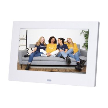 Sylvania 7 in. Wi-Fi Photo Frame, Frameo APP, Digital Cloud, Black ...