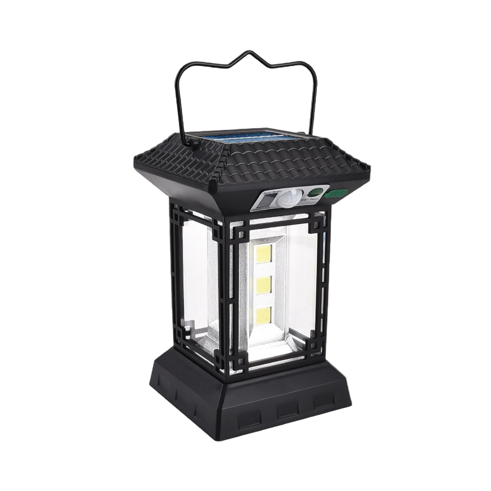 JOGZMZ Solar Warm Light Induction Wall Light-Solar Fence Lights-LED ...