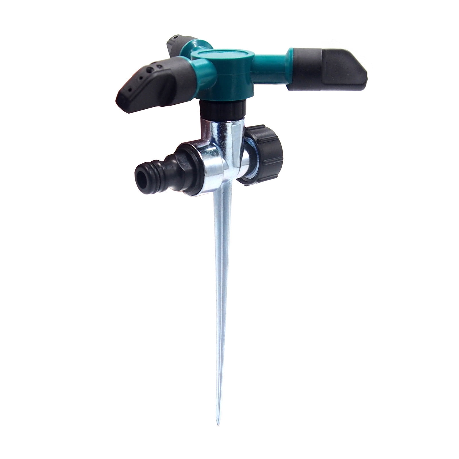 JOGZMZ Spin Degree Metal Floor Sprinkler, Automatic Rotating Sprinkler ...