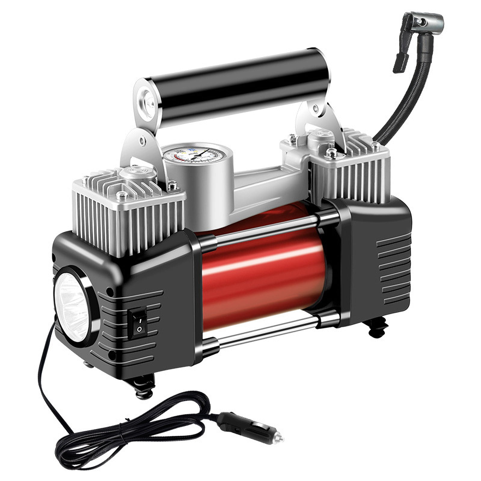 JOGZMZ Tire Inflator Portable A-ir Compressor A-ir Pump for Car Tires ...