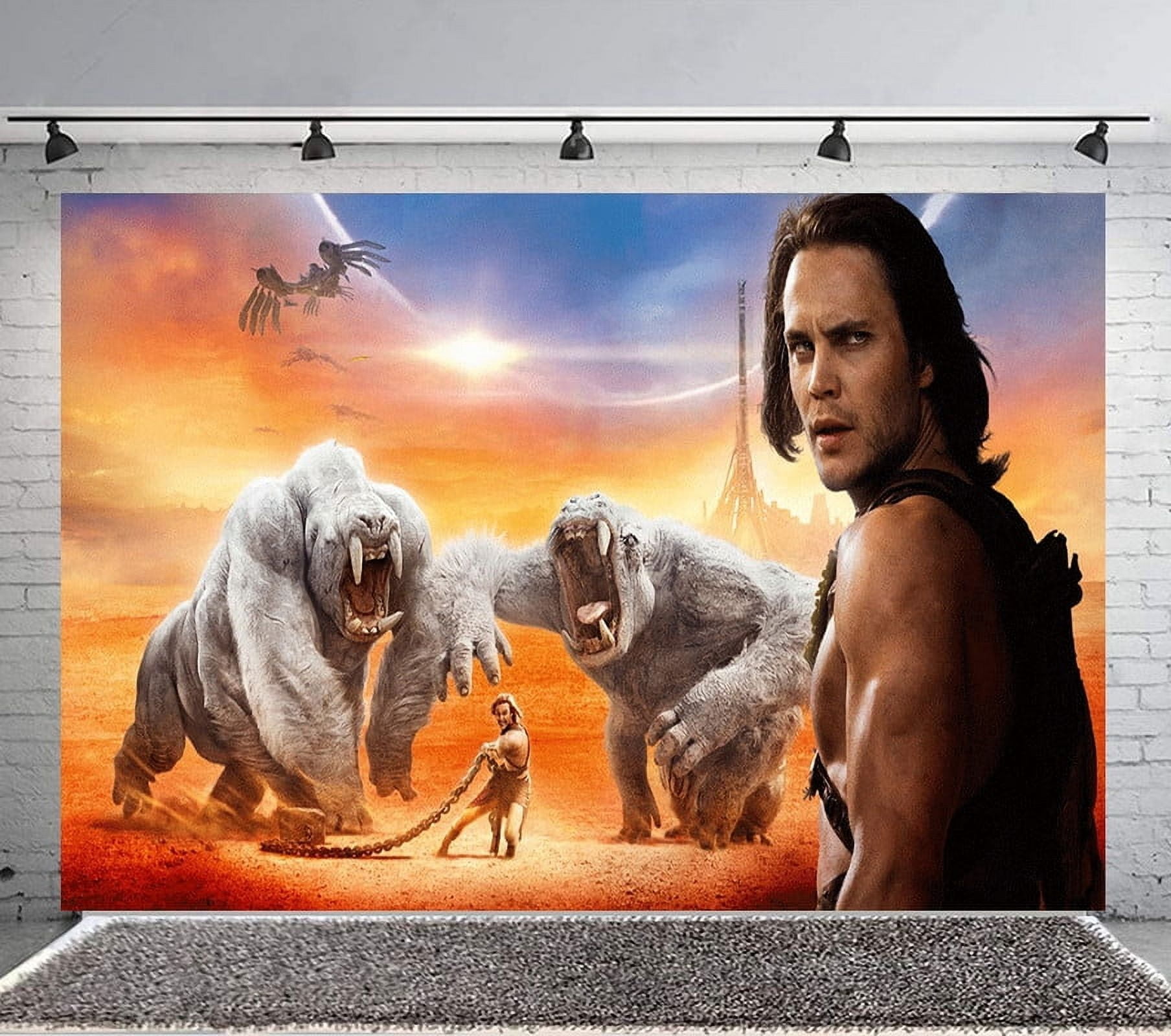 JOHN CARTER Backdrop Banner Party Supplies Poster Movie Theme ...