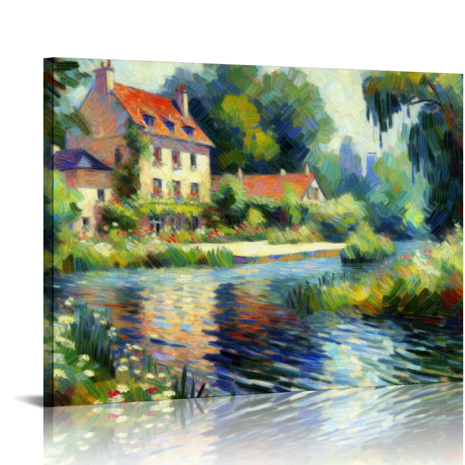 JOHN CLYMER Signed ART, Vintage Original , Beautiful old Gold Frame ...