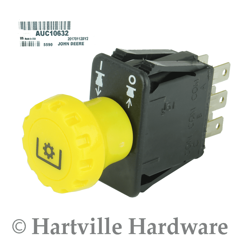 JOHN DEERE #AUC10632 PUSH SWITCH - Walmart.com