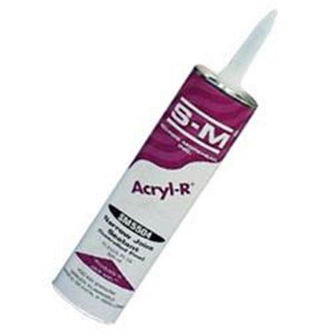 JOHN LATTA 5504CAL 10.3 Oz. Acryl-R Caulk, Aluminum - Walmart.com