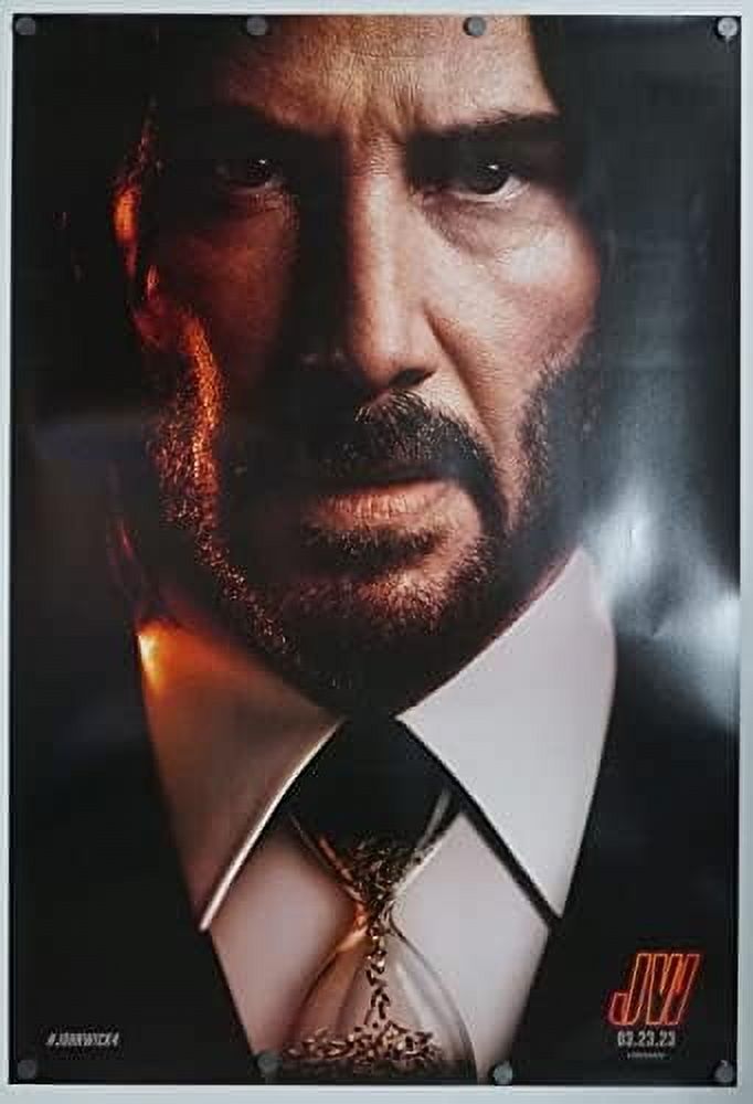JOHN WICK 4 MOVIE POSTER 2 Sided ORIGINAL 27x40 INTL Advance Keanu ...