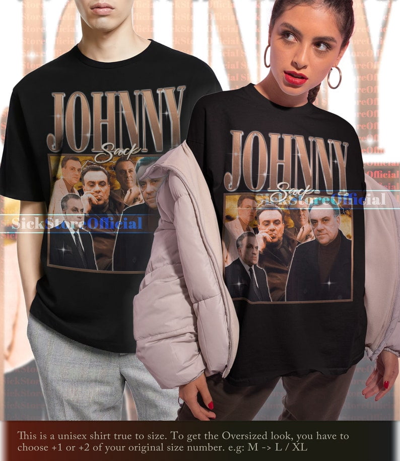 JOHNNY SACK Vintage Shirt, Johnny Sack Homage Tshirt, Johnny Sack ...
