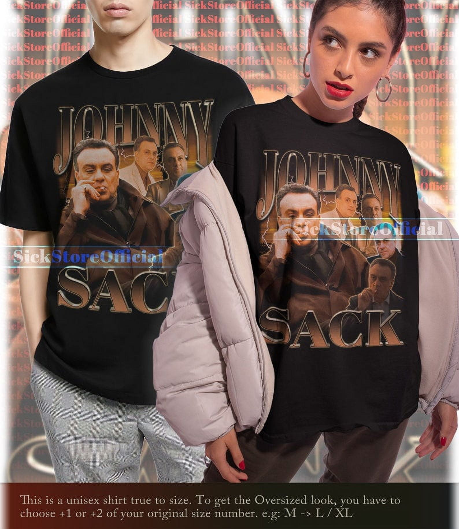 JOHNNY SACK Vintage Shirt, Johnny Sack Homage Tshirt, Johnny Sack ...