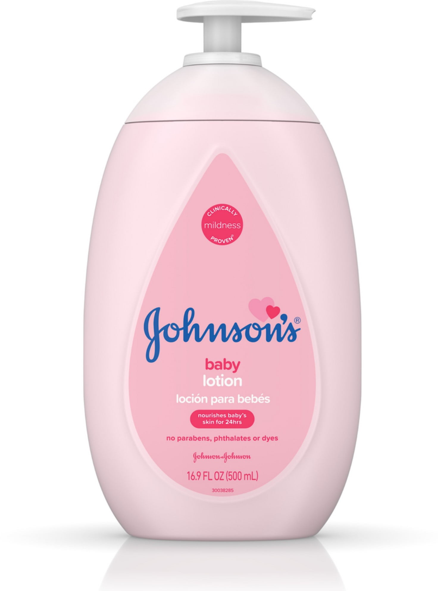 JOHNSON'S Baby Moisturizer Lotion with Coconut Oil, Hypoallergenic ...