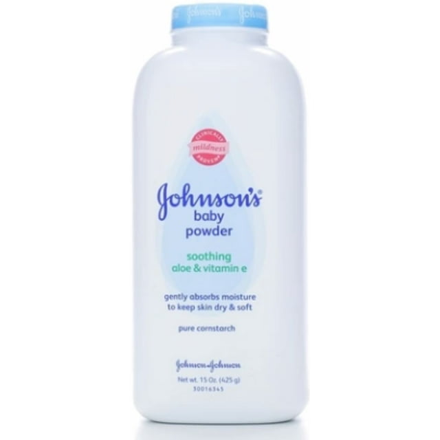 JOHNSON'S Original Pure Cornstarch Baby Powder for Kids, 15 oz, Pack of ...