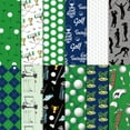 JOINFANXIN Sports Scrapbook Paper OIF8 Pad,24 Pcs Golf Pattern,Green ...