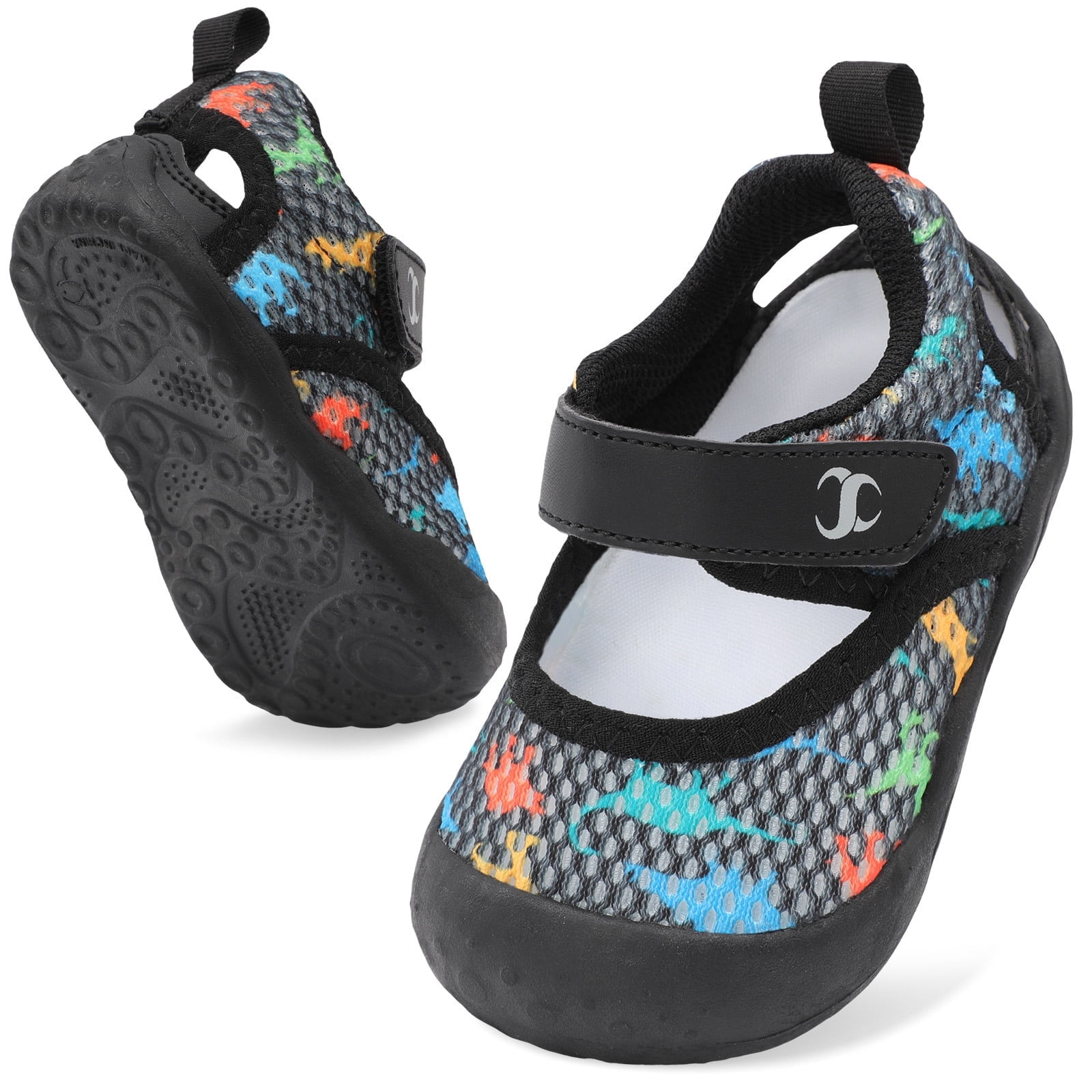 JOINFREE Baby Water Shoes Girls Boys Infant Swim Barefoot Wide Walking Shoes Breathable Mary ...