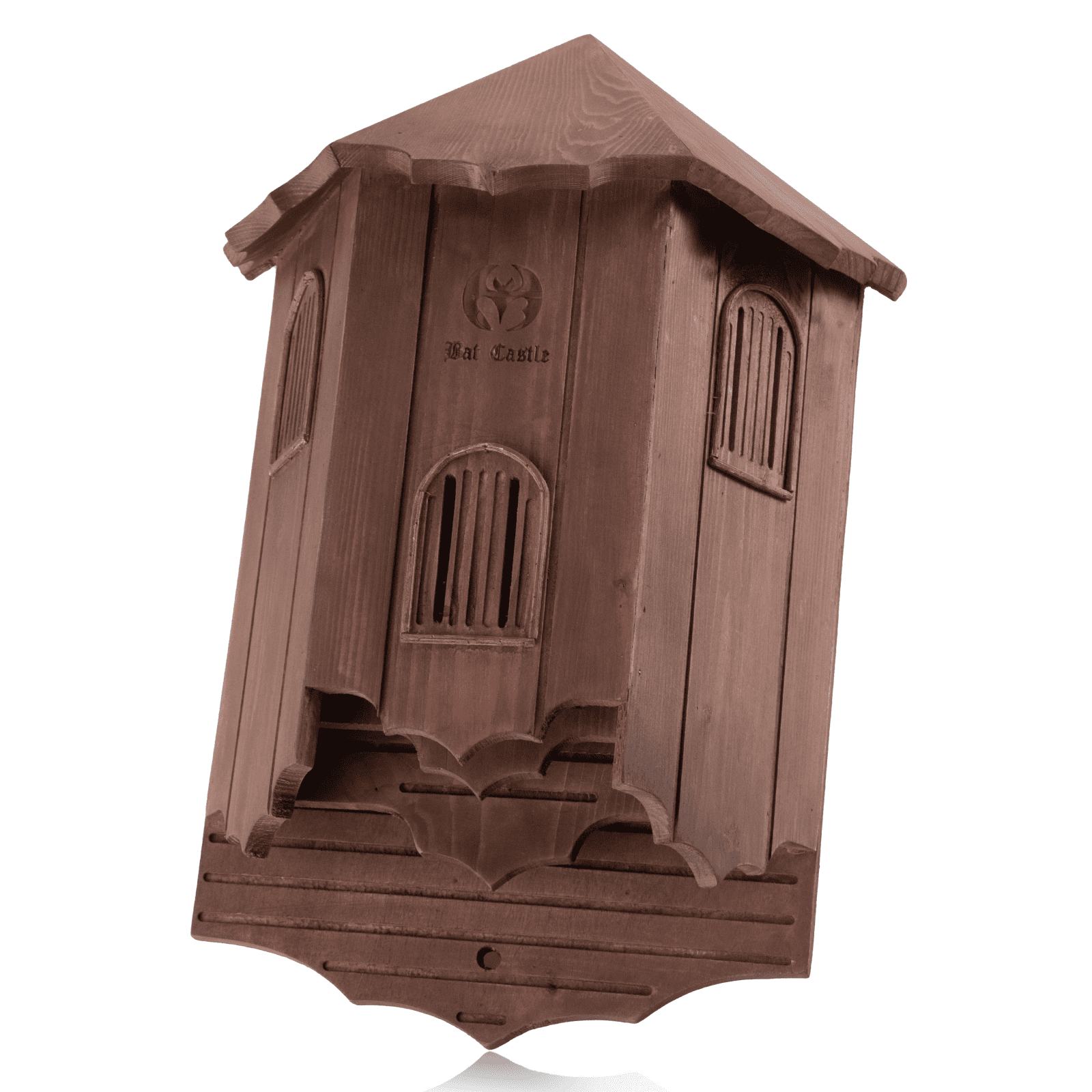 JOINICE Wooden Castle Bat Houses for Outside Bat Box for Outdoors ...