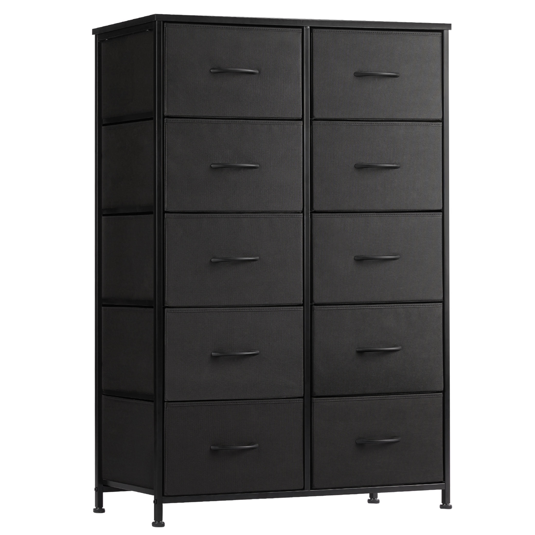 JOINSUN 10 Drawers Dresser, Storage Organizer Units for Clothing ...