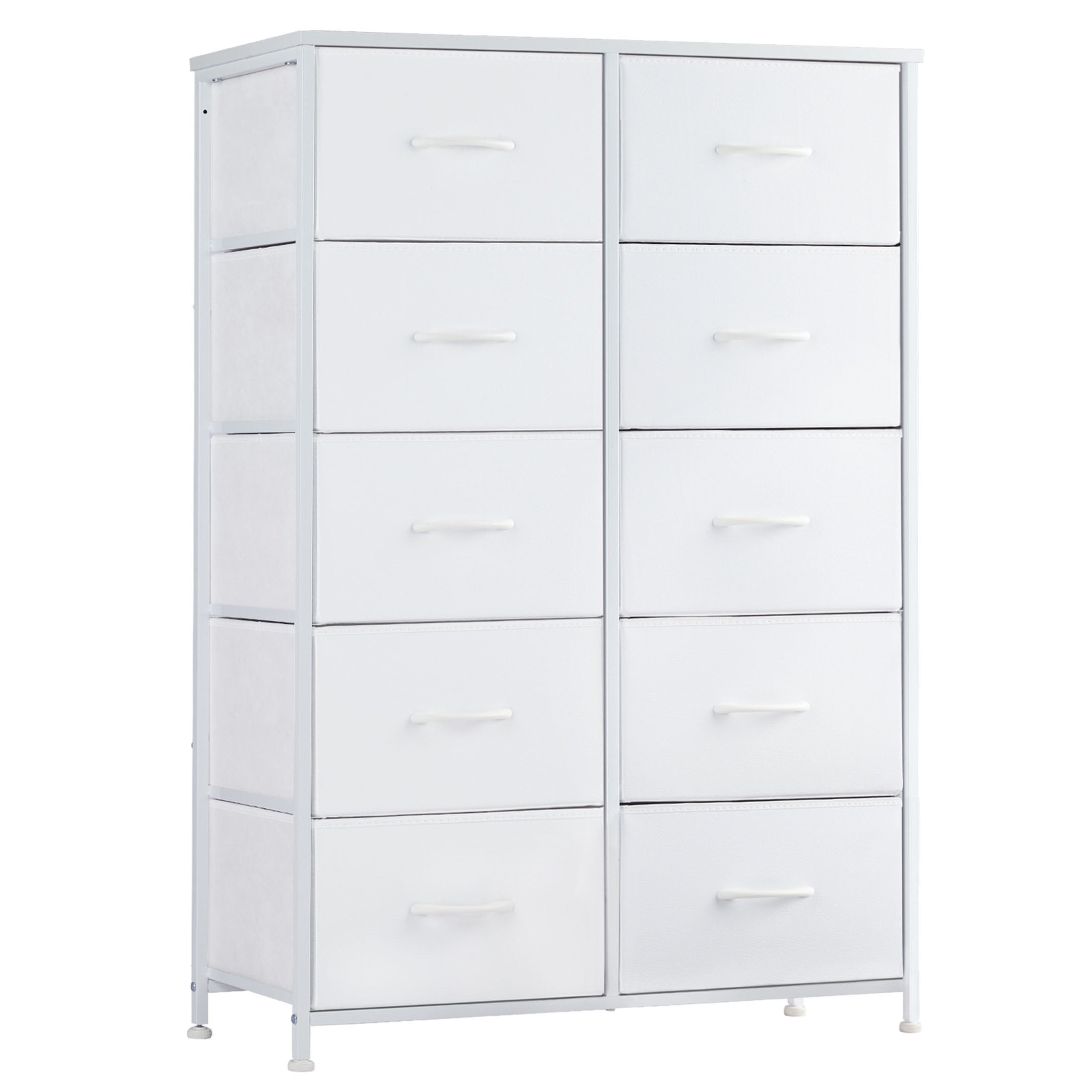 JOINSUN 10 Drawers Dresser, Storage Organizer Units for Clothing ...