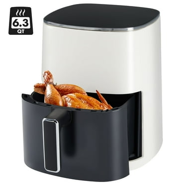 Toastmaster Small Air Fryer Basket, 2.6L (2.75 quart) Capacity, Black ...
