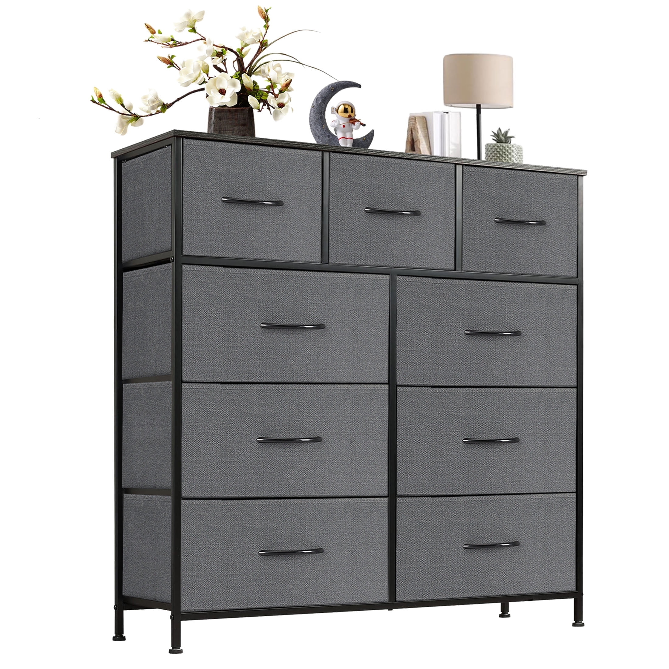 "Joinsun 9 Drawers Dresser, Fabric Storage Chest for Clothes, Closet ...