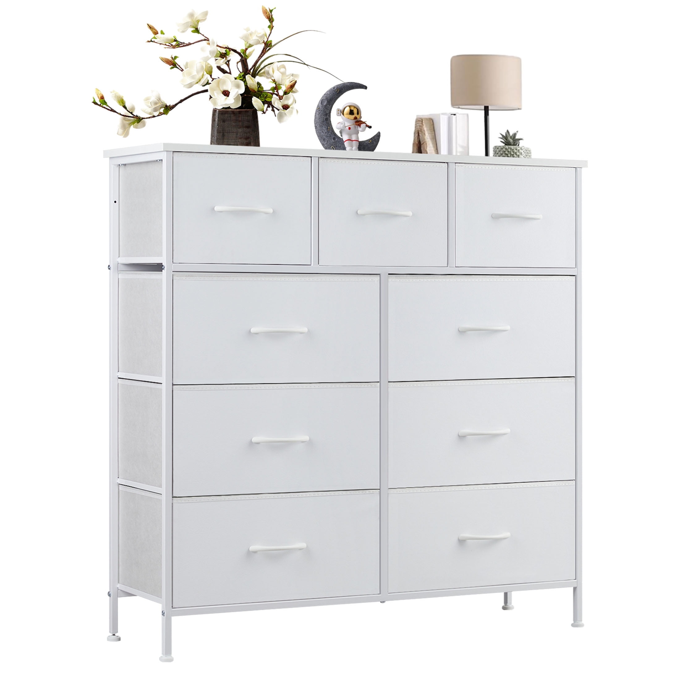 JOINSUN 9 Drawers Dresser, Storage Organizer Units for Clothing, Closet ...