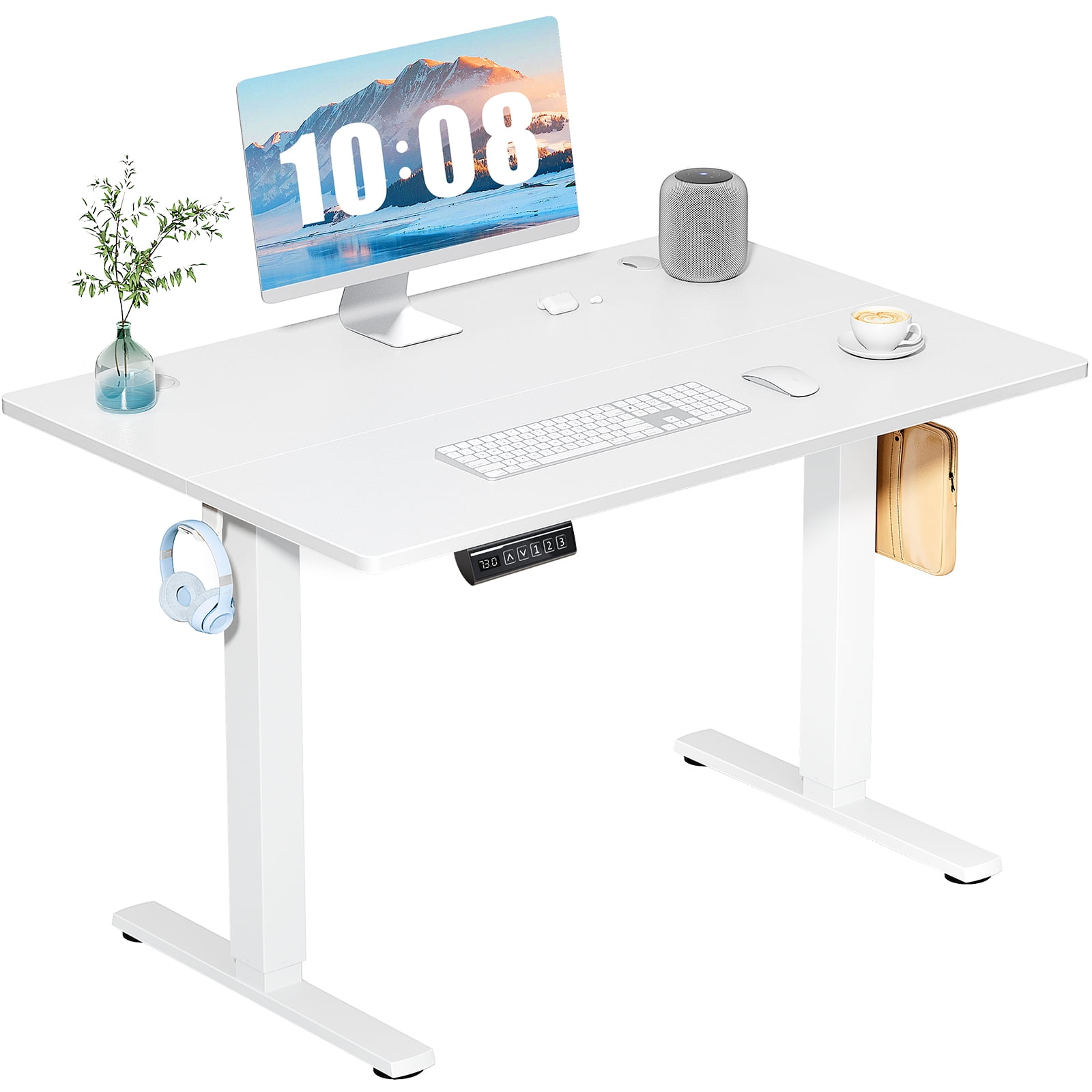 MCQ Electric Adjustable Height Standing Desk with 2 Splice Board for ...