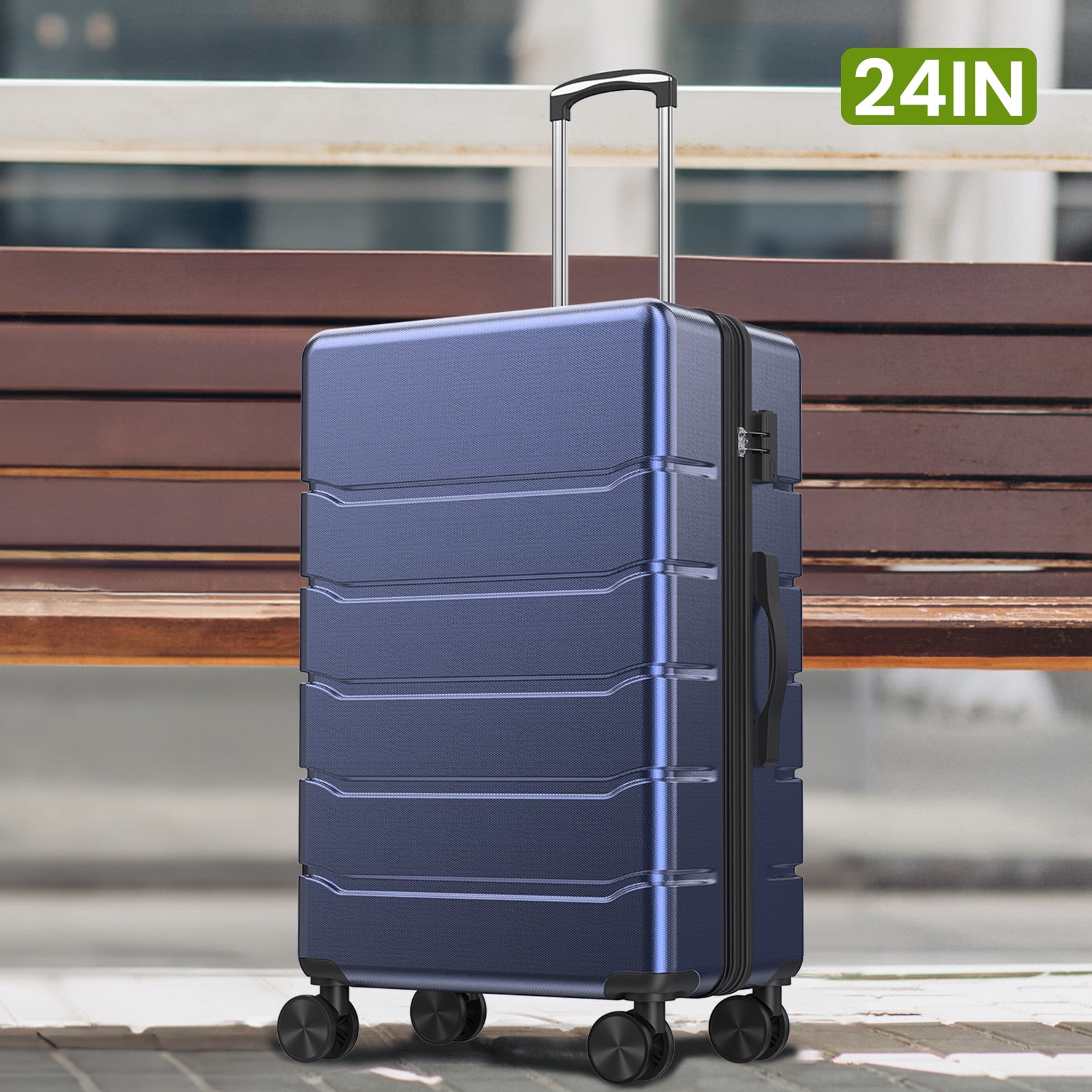 JOINSUN Hardside Expandable Luggage ABS Lightweight Rolling Checked ...