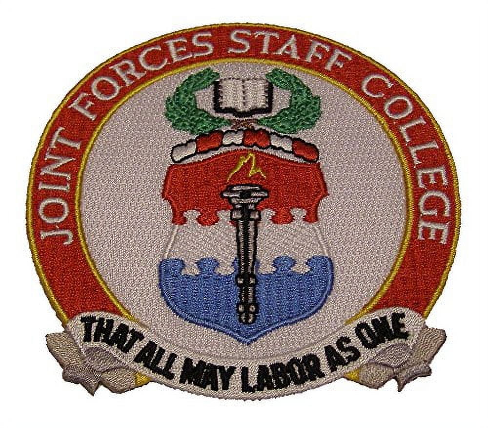 JOINT FORCES STAFF COLLEGE MILITARY PATCH - Color - Veteran Owned ...