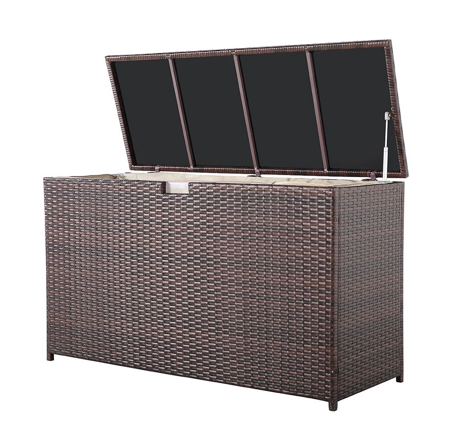 Zentique PC093 Rattan Storage Box - Walmart.com