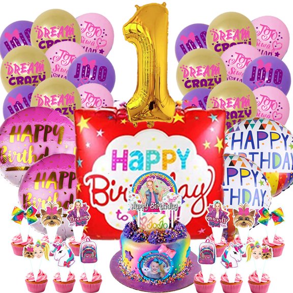 Zootopia Party Supplies 6th Decor Kit Balloons Birthday Cake Topper ...