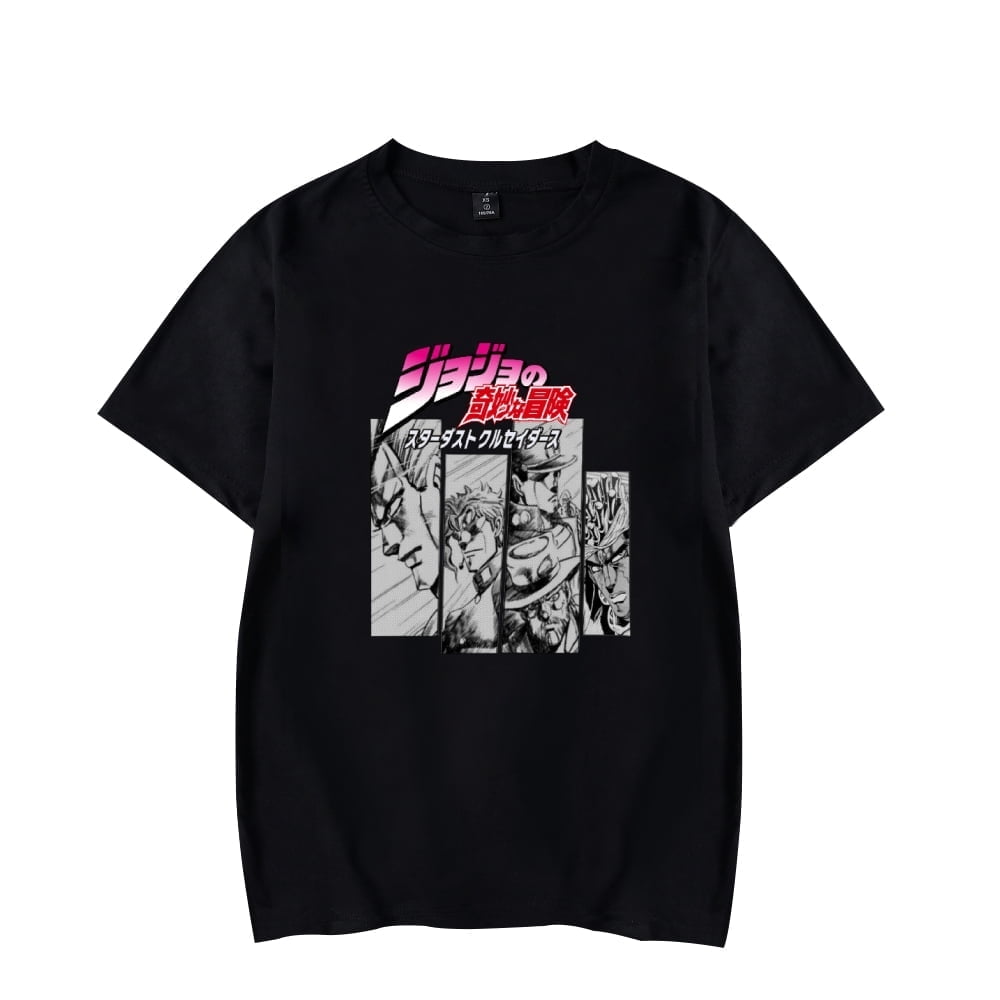 JOJO's Bizarre Adventure Tshirt Hot Anime Pullover Streetwear Short ...