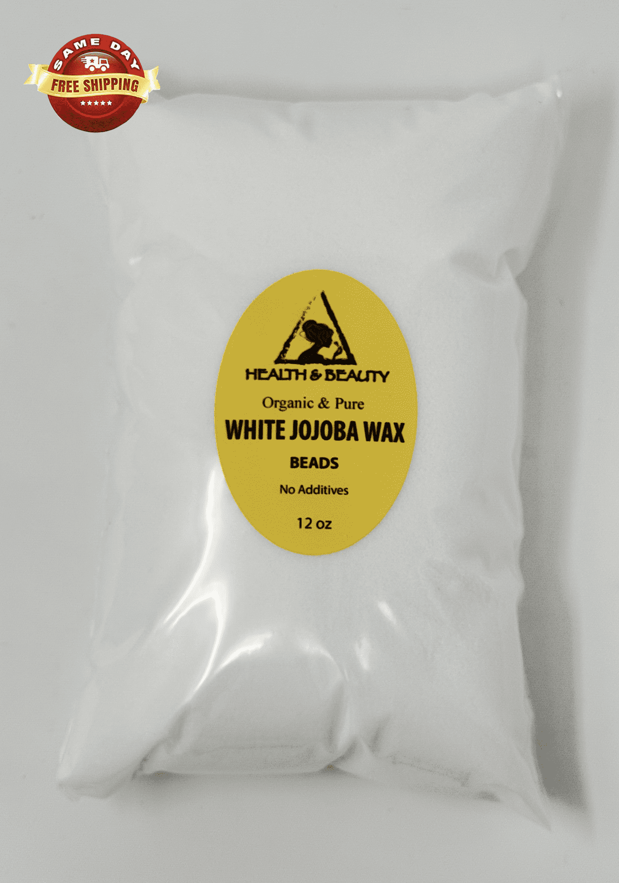 JOJOBA WAX WHITE BEADS ORGANIC PASTILLES PREMIUM GRADE NATURAL 100% ...