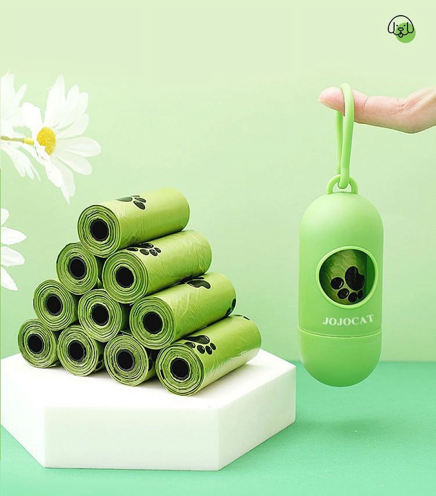 JOJOCAT Plastic bags for disposing of pet waste,Cat Poop Bags, Doggie ...