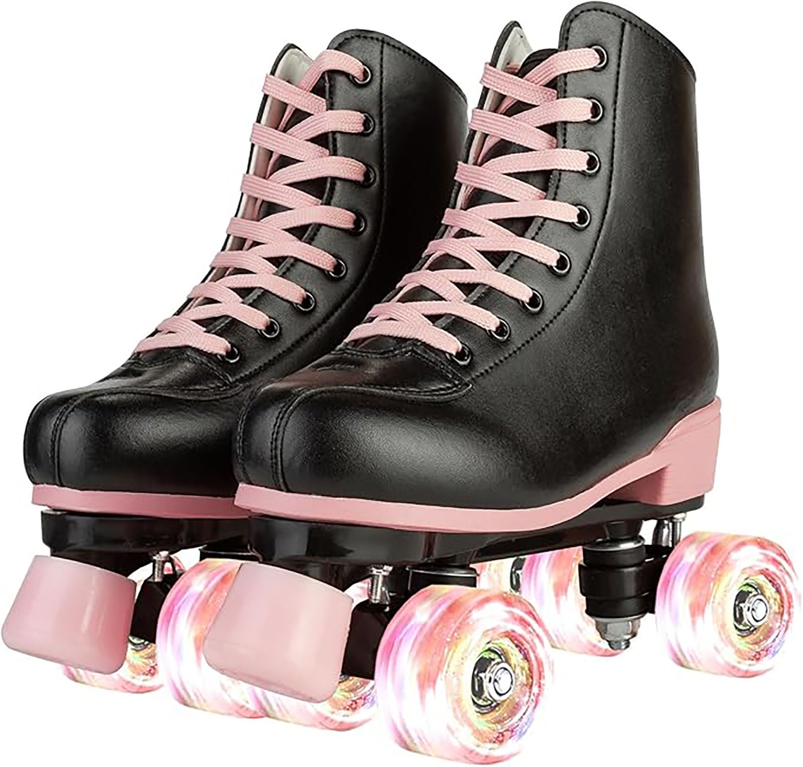 JOJOLAM Roller Skate, Adult Teen Classic High Top Roller Skates with ...